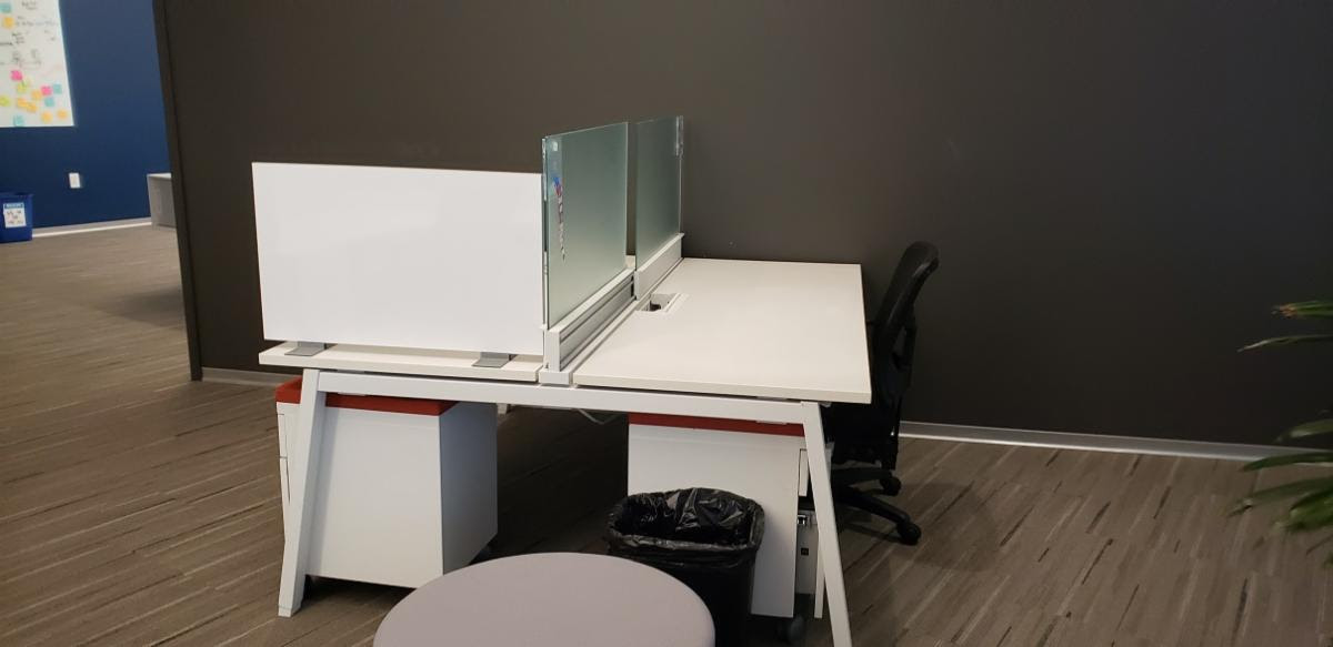 #245 Teknion Benching Workstations - Office Solutions Inc