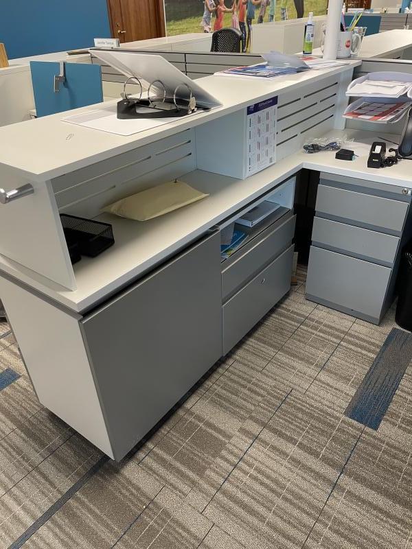 #414 Haworth Compose Workstations - Office Solutions Inc