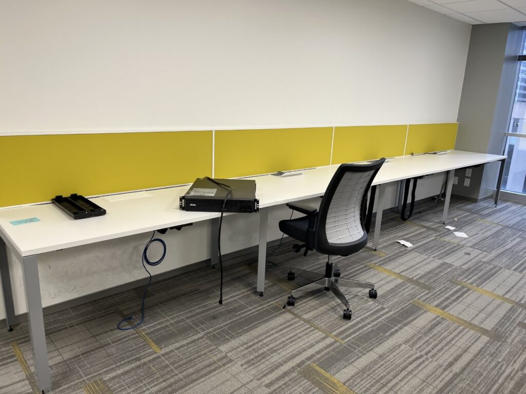 #546 Benching Workstations - Office Solutions Inc