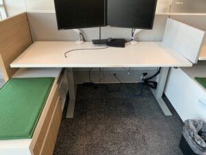 #532 Haworth Sit to Stand Desks - Office Solutions Inc