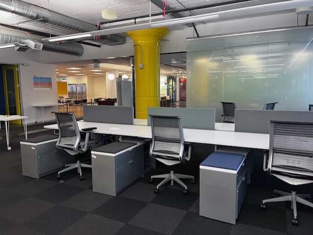 #645 Steelcase Benching Workstations - Office Solutions Inc
